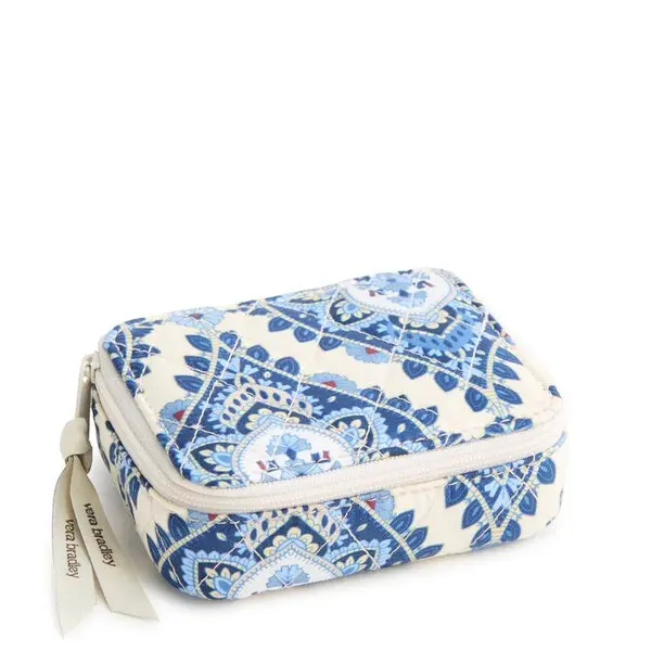 VERA BRADLEY Travel Pill Case - Blue