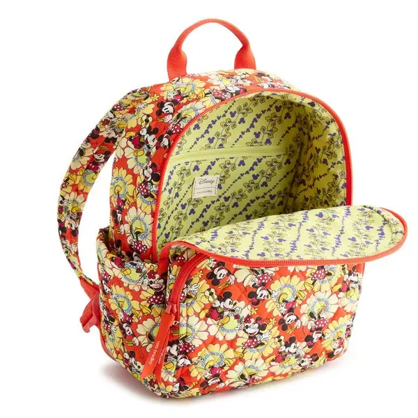 VERA BRADLEY Disney Small Banbury Floral Backpack