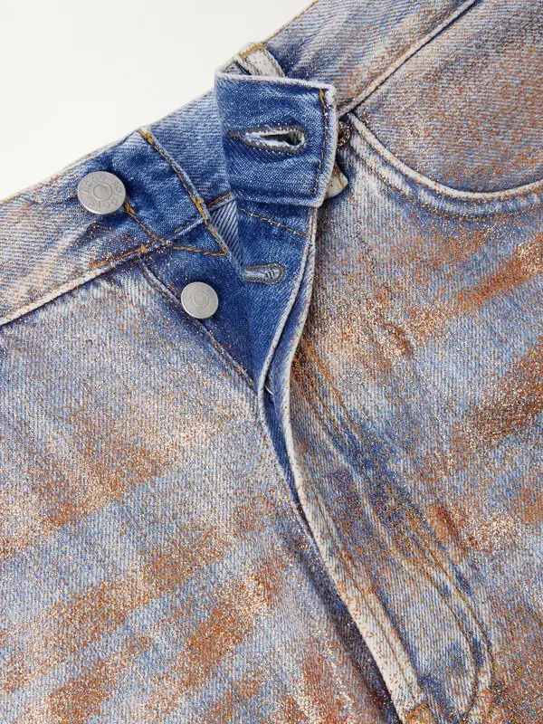Acne Studios Judda U Straight-leg Denim Shorts