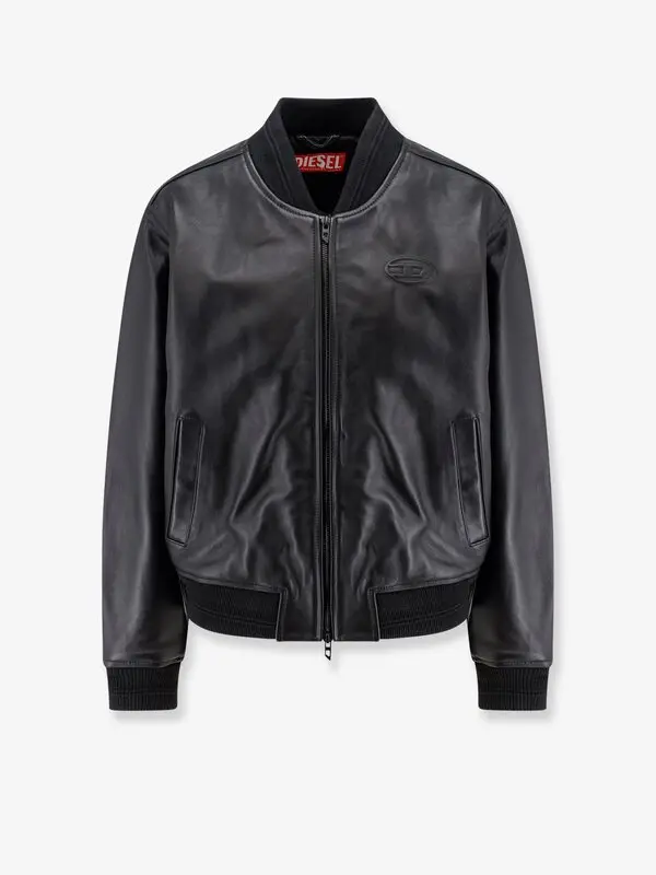 DIESEL® Ilyan Leather Jacket