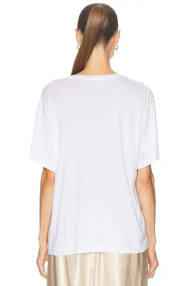 Khaite Linda V-neck T-shirt