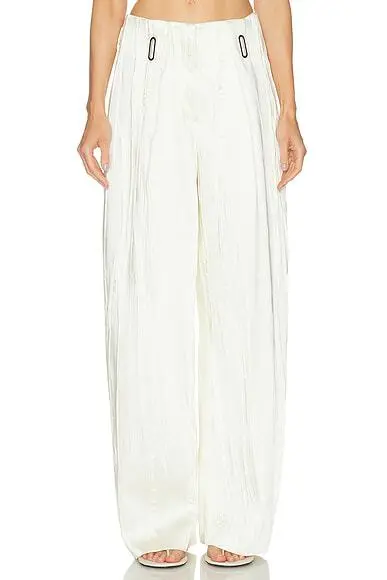Sportmax Lesena Wide Leg Trousers