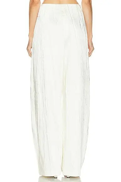 Sportmax Lesena Wide Leg Trousers