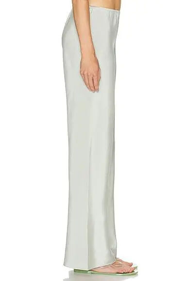 Posse Cove Silk-blend Trousers - Seafoam