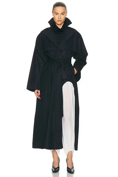 Alaïa Cut Out Trench Coat