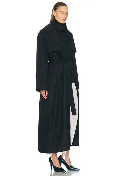 Alaïa Cut Out Trench Coat