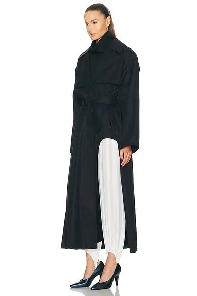 Alaïa Cut Out Trench Coat