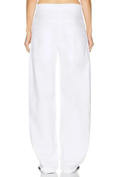 AGOLDE Laria Pieced Jean - Marshmallow