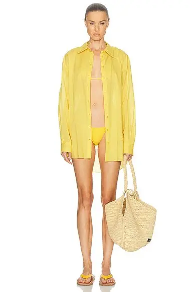 Eterne Lucien Shirt - Saffron