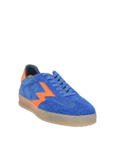 MOACONCEPT Leather Low-top Sneakers - Blue