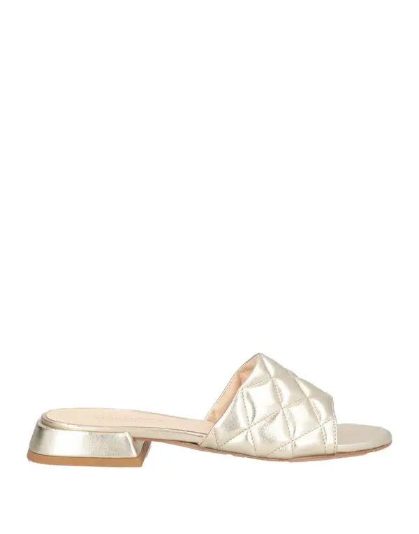 BALDININI Leather Slide Sandals