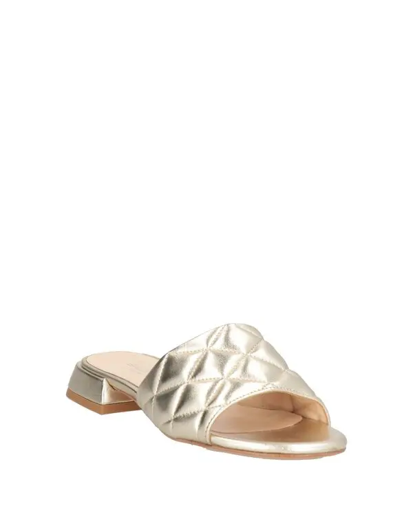BALDININI Leather Slide Sandals