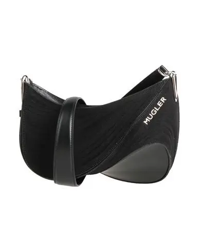 MUGLER Crossbody Bag - Black