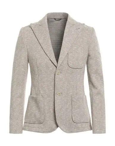 DANIELE ALESSANDRINI Blazer Size Polyester, Cotton, Elastane