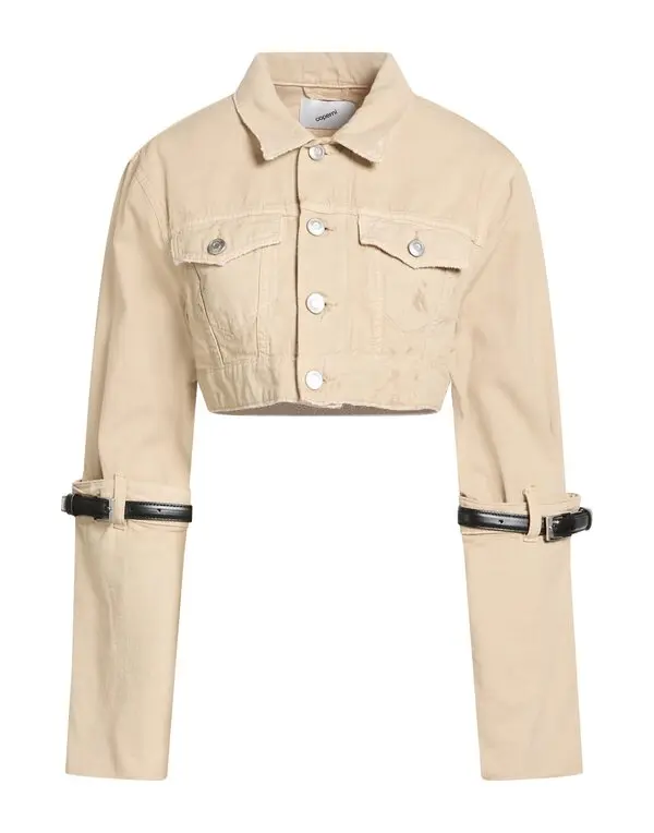 Coperni Casual Cotton Jacket - Beige