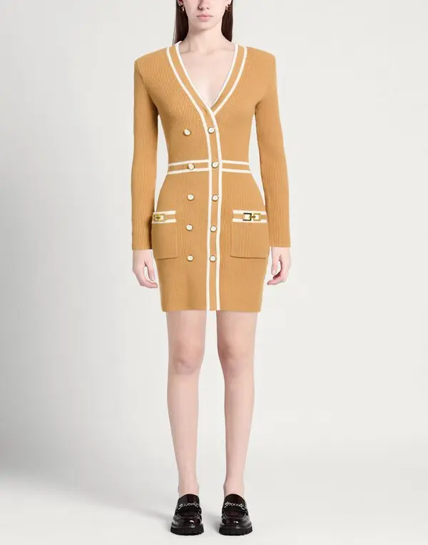 Elisabetta Franchi Mini Bodycon Dress