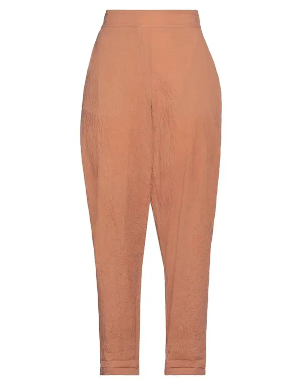 Momoni Cotton Elastane Tapered Leg High Waisted Chinos
