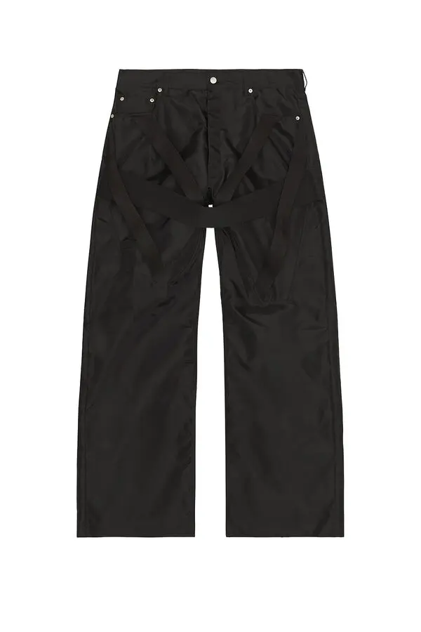 Rick Owens Megastrapped Geth Jeans - Black