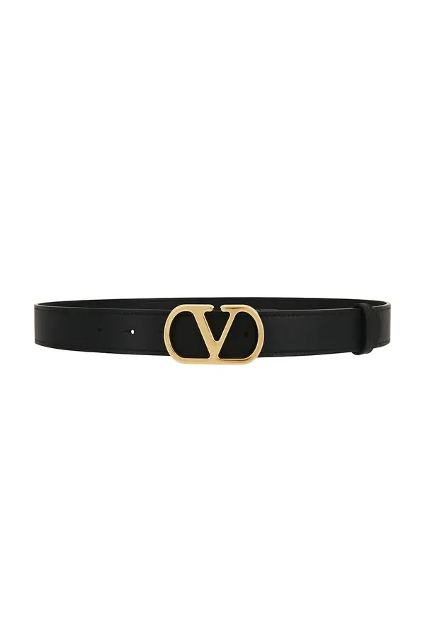 Valentino Garavani Vlogo Signature Belt - Nero
