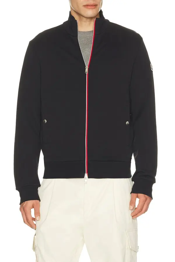 Moncler Zip Up Cardigan
