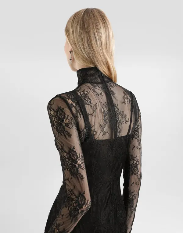 Dolce & Gabbana Chantilly Lace Dress