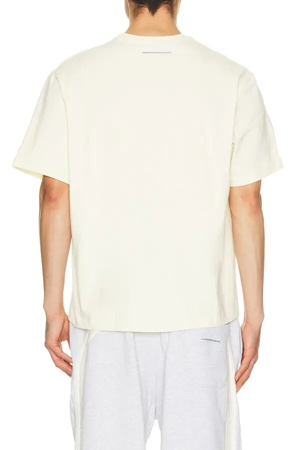 ADIDAS ORIGINALS X Bad Bunny Heavy Tee In Cream