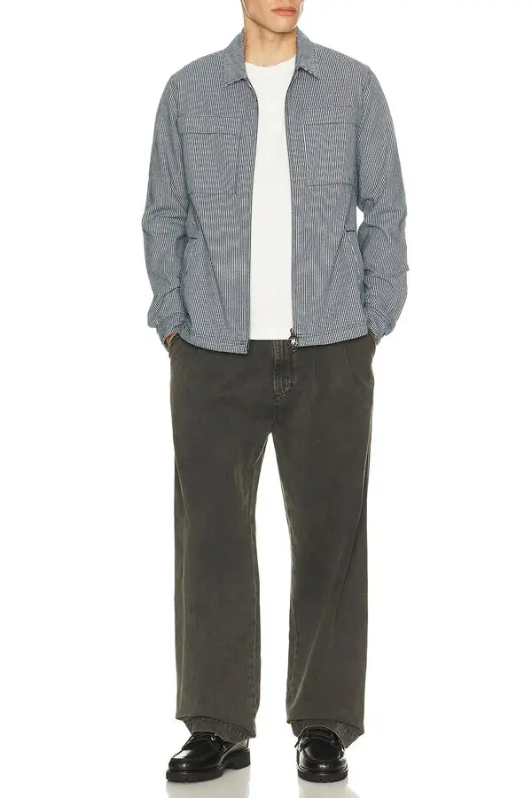 Barbour Willowburn Gingham Overshirt In Blue