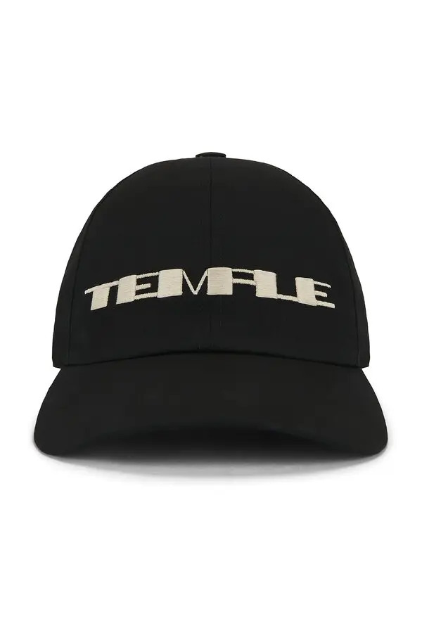 Rick Owens Temple Of Love Baseball Cap - Black & Pearl