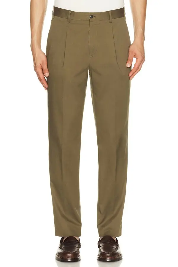 Barbour Bellamy Cotton Trousers - Olive