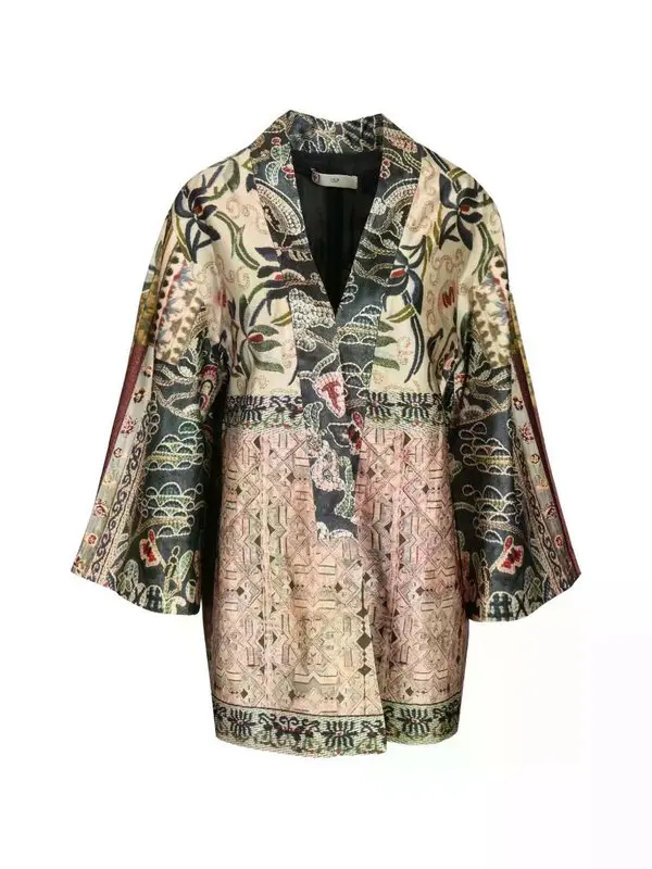 HUI HUI Werner Printed Kimono