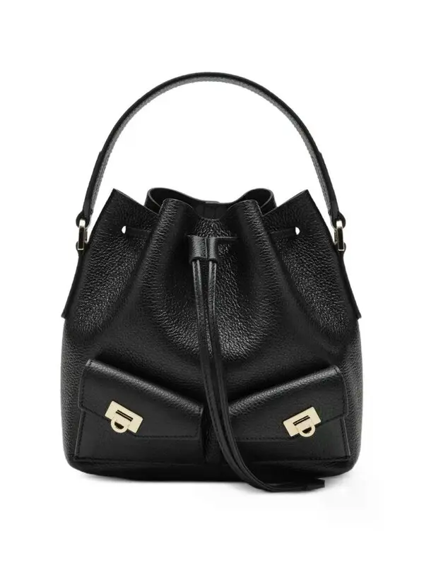 FERRAGAMO Top Handle Bucket Bag
