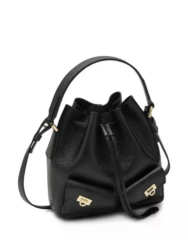 FERRAGAMO Top Handle Bucket Bag