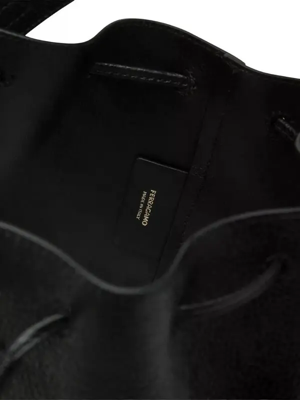 FERRAGAMO Top Handle Bucket Bag