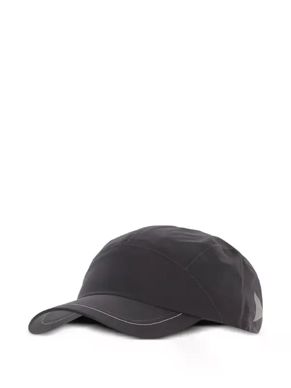 AND WANDER Panelled Cap - Black