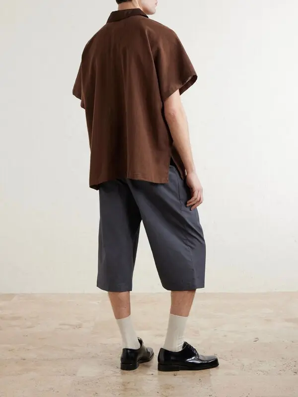 MONITALY Poloponcho Cotton Polo Shirt