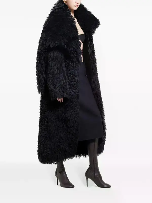 COURREGES Long Shearling Coat