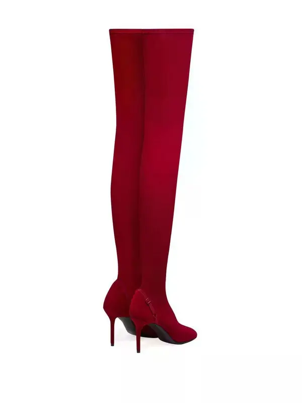 COURREGES Oblique Thigh-high Boots