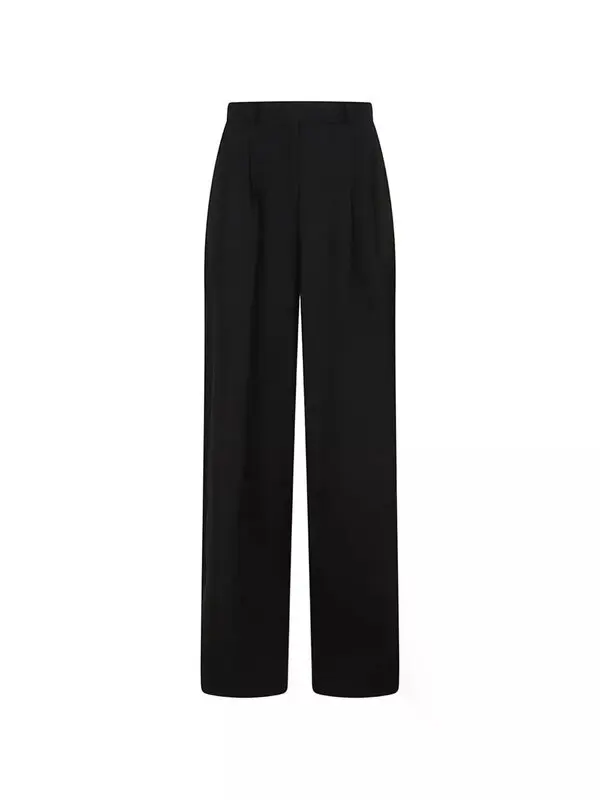 Elie Saab Pleated Wide Leg Trousers