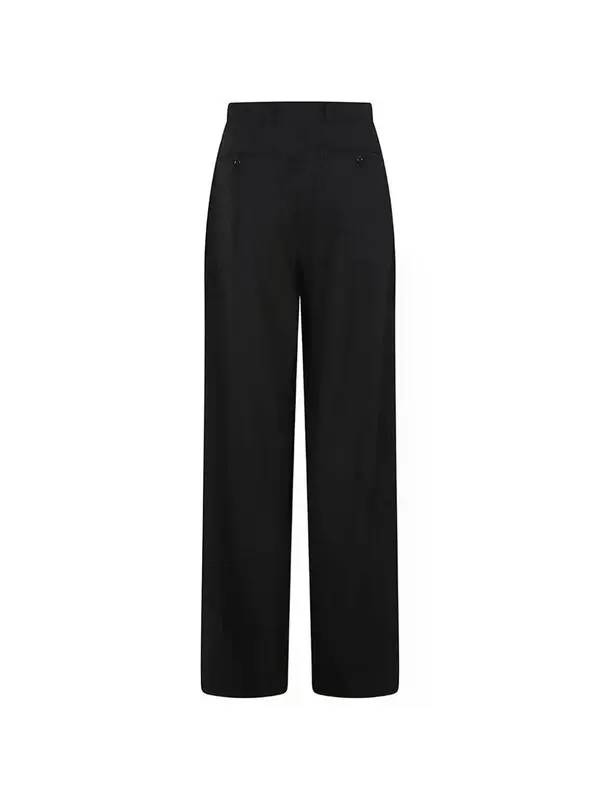 Elie Saab Pleated Wide Leg Trousers