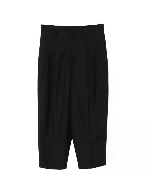 JIL SANDER Pleated Cropped Trousers