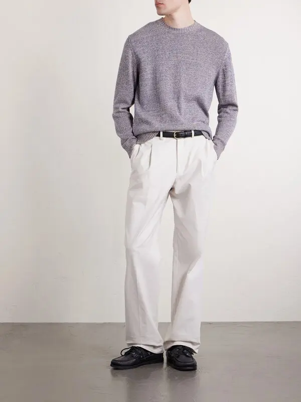 Massimo Alba Dustin Cotton Sweater - Gray