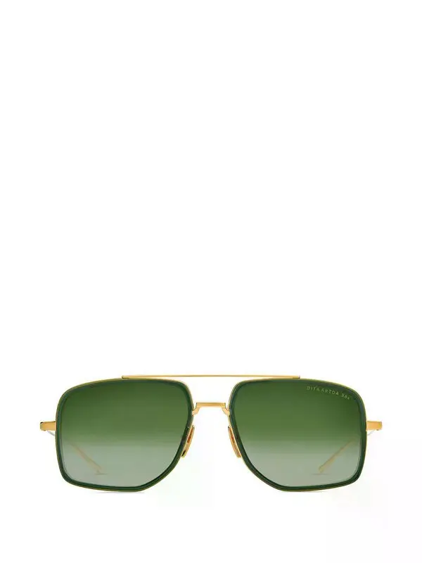 Dita Artoa Square-frame Sunglasses - Gold