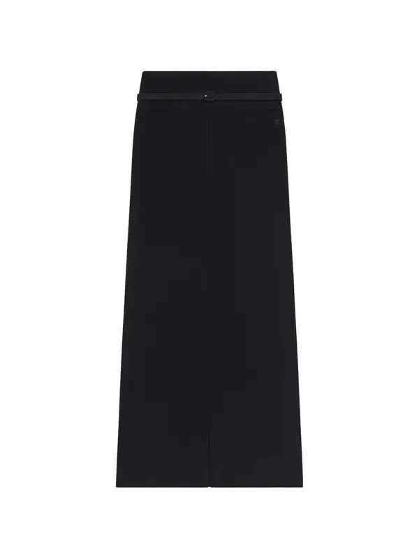 COURREGES Flap-pocket Maxi Skirt