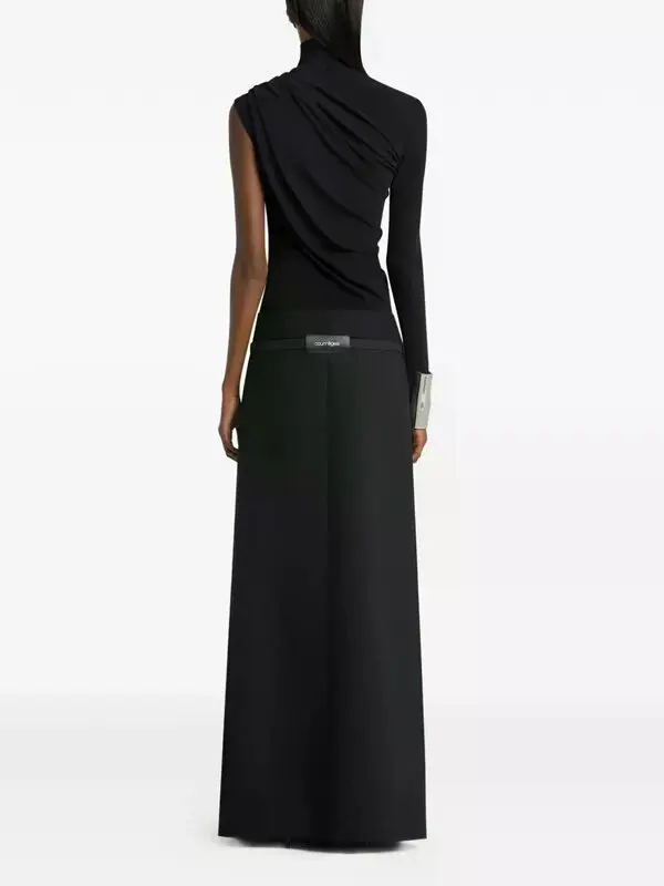 COURREGES Flap-pocket Maxi Skirt