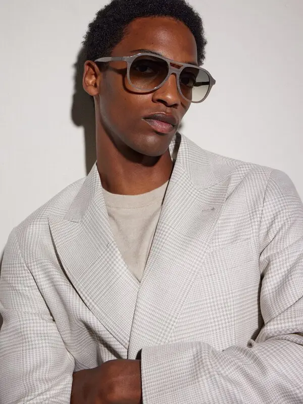 Brunello Cucinelli Aviator-style Sunglasses