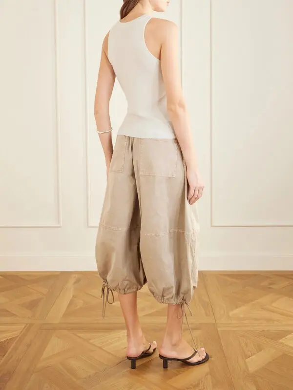 Co Ribbed Cashmere Tank