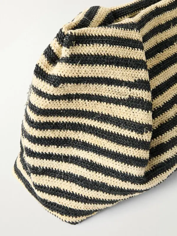SENSI STUDIO Medium Two-tone Sisal Clutch