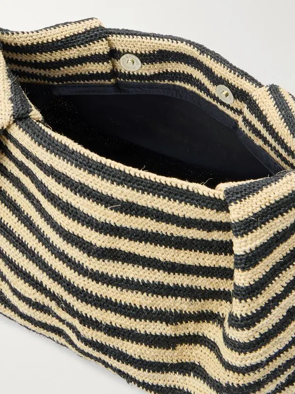 SENSI STUDIO Medium Two-tone Sisal Clutch