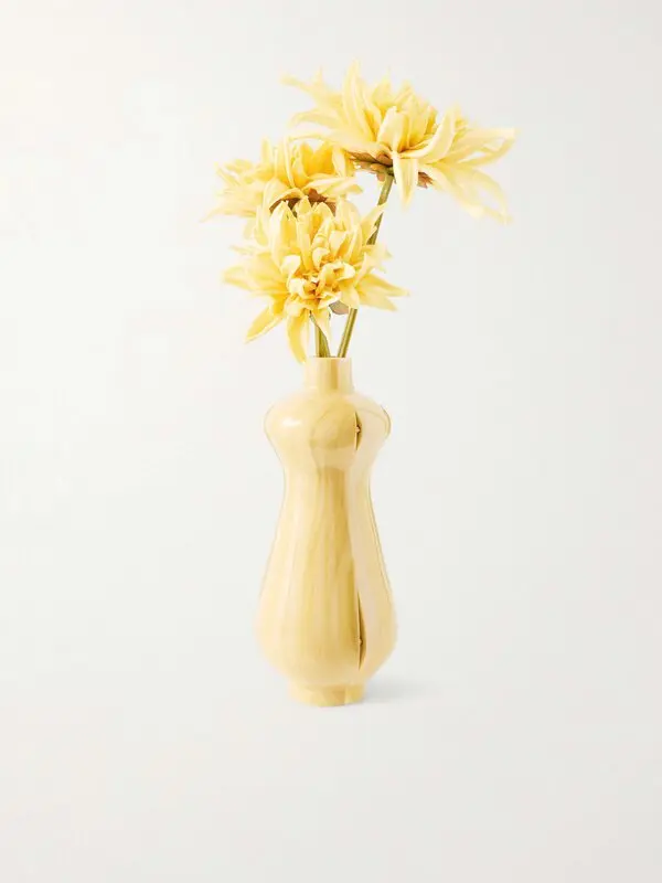 Cult Gaia Florence Clutch - Yellow