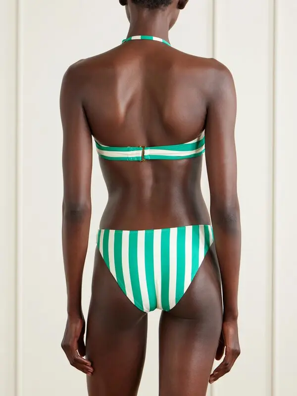 LEMLEM Ava Striped Bandeau Bikini
